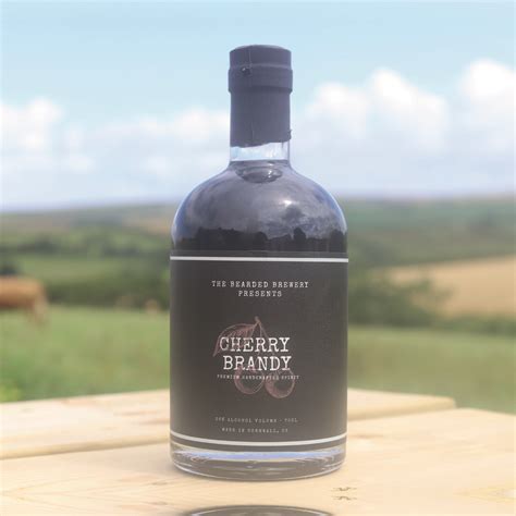 Cherry Brandy 38 Abv Hand Crafted Brandy The Bearded Brewery