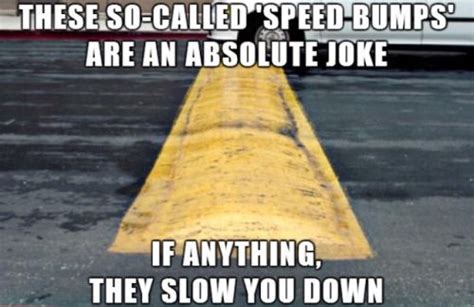 There Is A Yellow Line On The Street That Says These So Called Speed