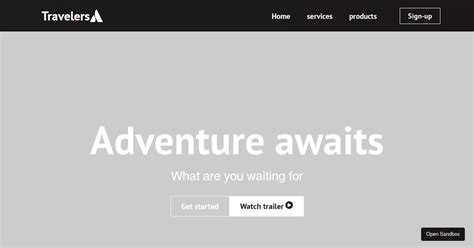 Website Codesandbox