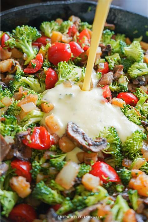 Basic Frittata Recipe The Purposeful Nest