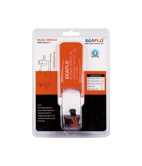 Seaflo 01 Series Seaflo Bilge Pump Float Switch Seaflo