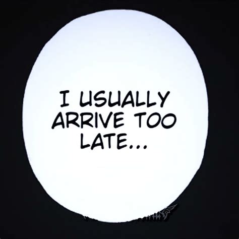 I Usually Arrive Too Late One Punch Man Youtube