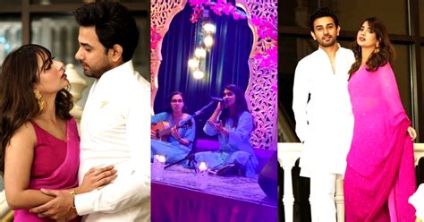 Saboor Aly And Ali Ansari New Pictures From Sufi Night Reviewitpk