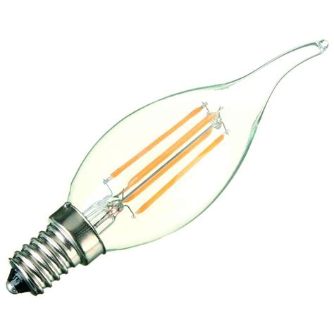 Prolite Watt Ses E Mm Flame Tip Led Filament Candle Bulb