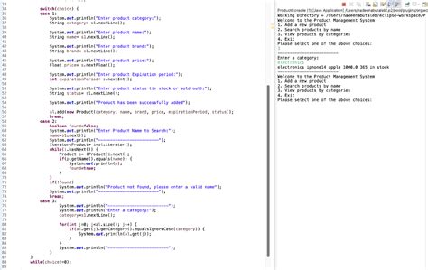 Solved I Am Working On A Product Management System In Java Chegg