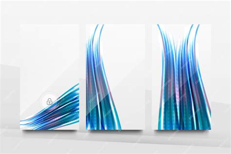 Premium Vector Mobile Application Interface Background Design