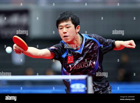 Osaka Japan 15th Jan 2020 Akihiro Ito Table Tennis All Japan Table Tennis Championships
