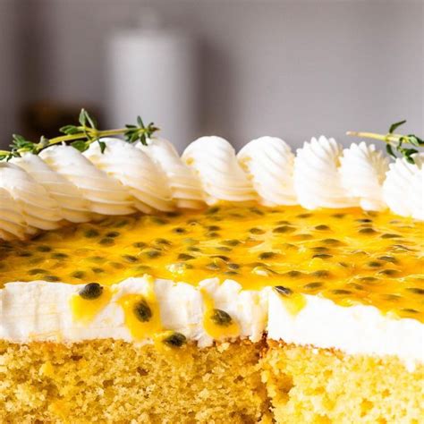 Passionfruit Cake Delicious And Tangy Passionfruit Cake Delicious And Tangy