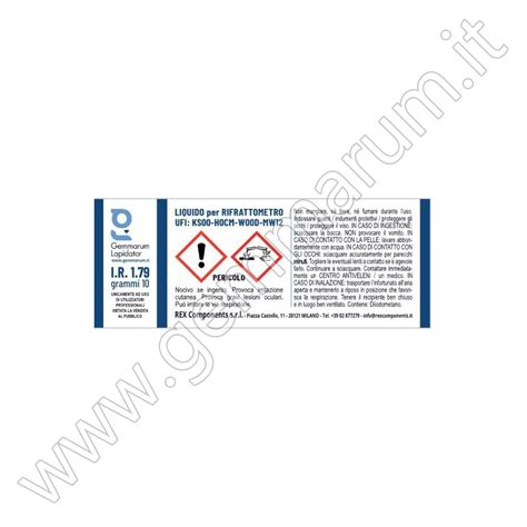 Gem Refractometer Liquid 179 Ri