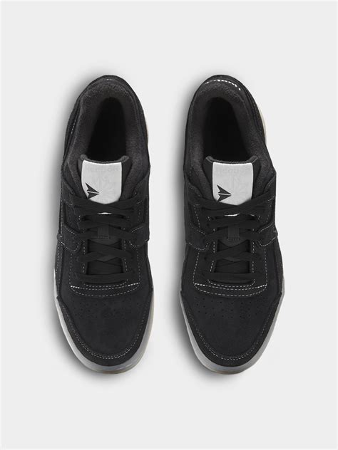 Reebok Mens Workout Plus Black Sneaker Bash