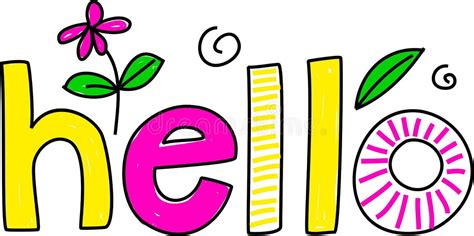 Hello Stock Illustrations 168 286 Hello Stock Illustrations Vectors
