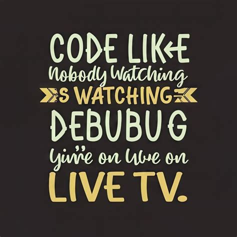 A Brown Background With A Text Code Like Nobody Watching Tv Premium