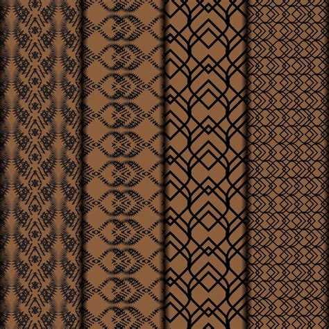 Premium Vector Vector Abstract Geometric Pattern Design