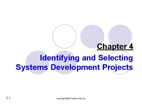Chapter 4 Identifying And Selecting Systems Development Projects