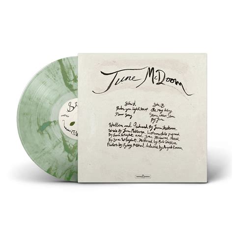June Mcdoom June Mcdoom Lp Crystal Clear W Green Mix Vinyl [may