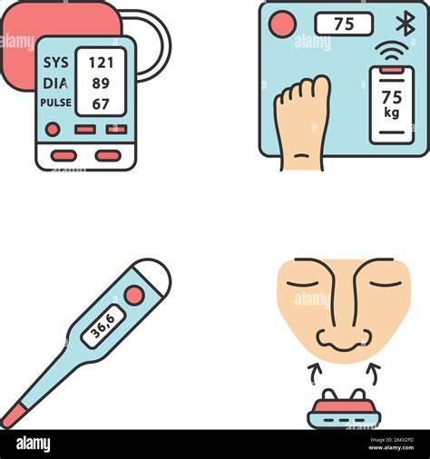 Body Fat Monitor Stock Vector Images Alamy