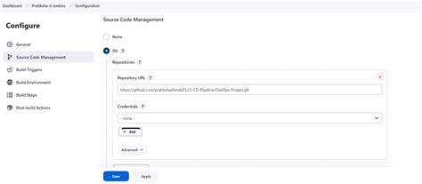 GitHub Pratikshashinde Ci Cd Pipeline Devops Project