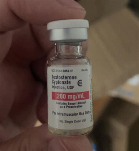 Testosterone Injections Vial