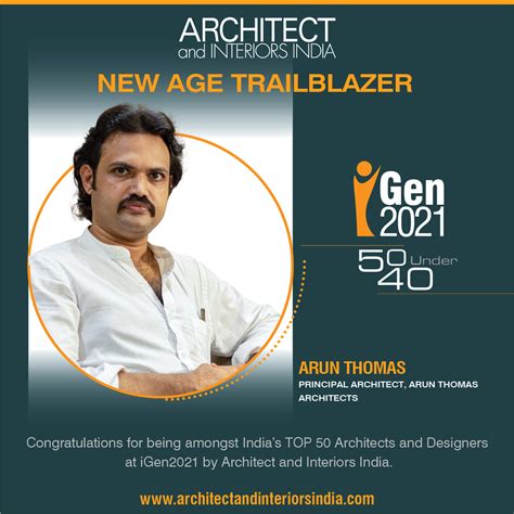 Arun Thomas Architect And Interiors India