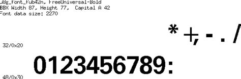 Fontgroupfreeuniversal Olikraus U Glib Wiki GitHub