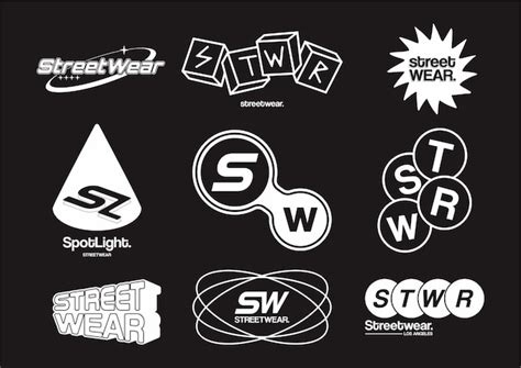 Streetwear Logo Design Y2k Typelogo Perfect Circle Logo Design