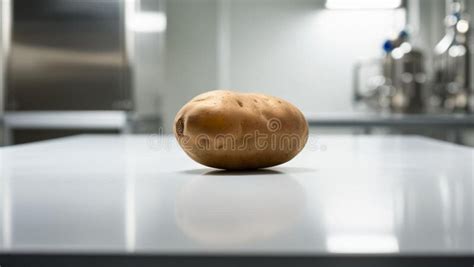 Potato In A Lab Stock Illustration Illustration Of Technologies