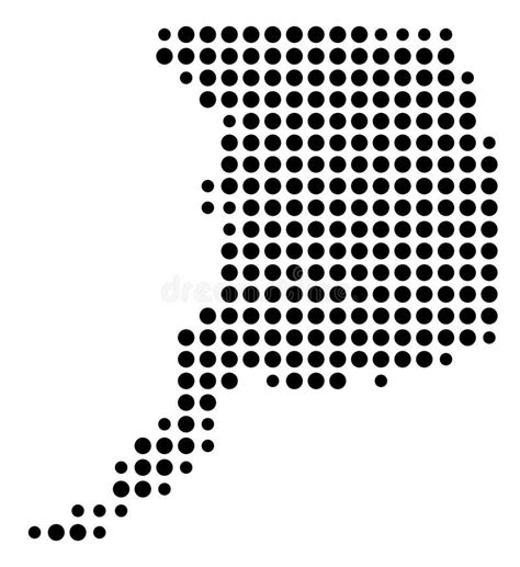 Map Of The County Sacramento California United States Stock