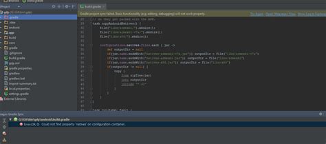 Not Able To Run Libgdx Android Sample In Android Studio Stack Overflow