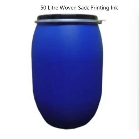 Blue Liquid 50 Litre Woven Sack Printing Ink At ₹ 190litre In Kanpur Id 21404461033