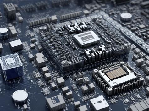 Premium AI Image A Detailed View Of A Computer Motherboard Showing Its Intricate Circuitry And