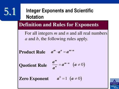 integer exponents and scientific notation ppt download