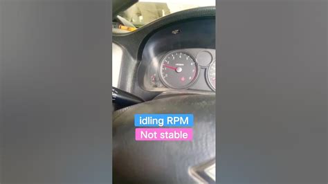 Rpm Moving While Idle