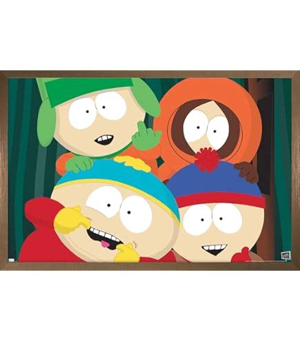 Poster Dei Personaggi Di South Park Risposta A Poserwortex Le