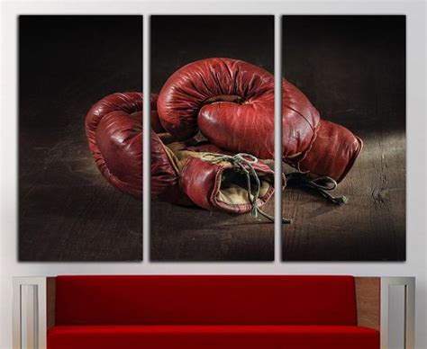 Boxing Print Boxing Canvas Boxing Wall Art Boxing Wall Decor Etsy