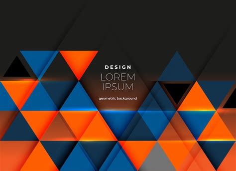 Premium Vector Flat Vector Minimal Geometric Background Dynamic Shapes Composition Eps10 Vector