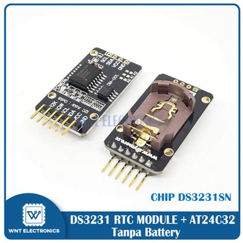 Jual DS3231 RTC MODULE DS3231SN TANPA BATTERY Kota Bandung WNT Electronics Tokopedia