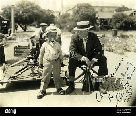 Allen Farina Hoskins With Director Robert F Mcgowan And Film Crew