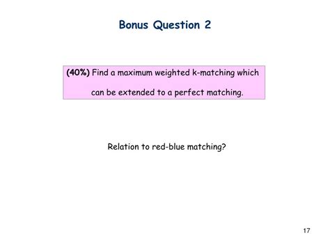 ppt weighted bipartite matching powerpoint presentation free