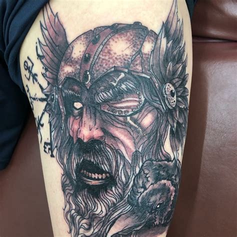 12 Odins Ravens Tattoo Ideas To Inspire You Vocow