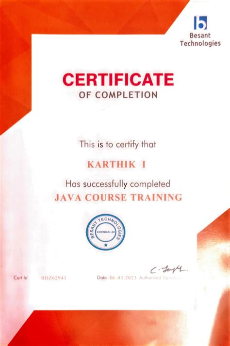 Karthik I On Linkedin Java Programmingjourney Techachievement