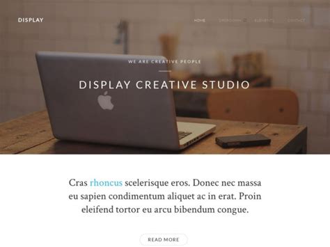 Free Simple Web Template Display Free HTML Templates Free CSS Templates And More