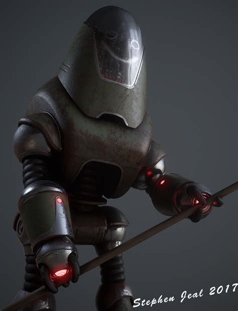 Artstation Protectron Fallout 4