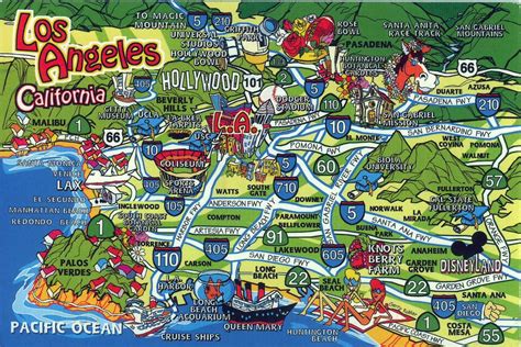 La Map Los Angeles California Katie Flickr