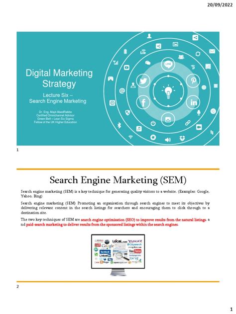 6 search engine marketing pdf search engine marketing search engine optimization