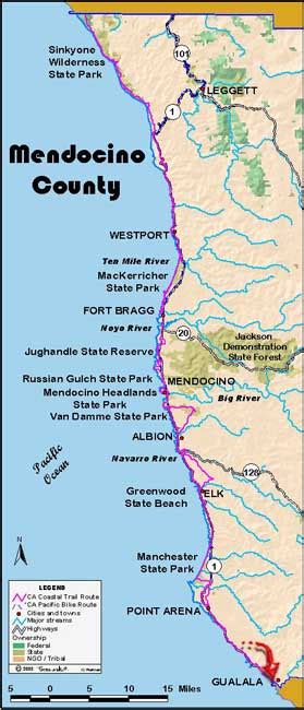 Mendocino County Schooner Gulch To The Sonoma County Line California