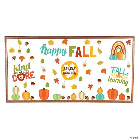Fall Classroom Decorating Set 60 Pc
