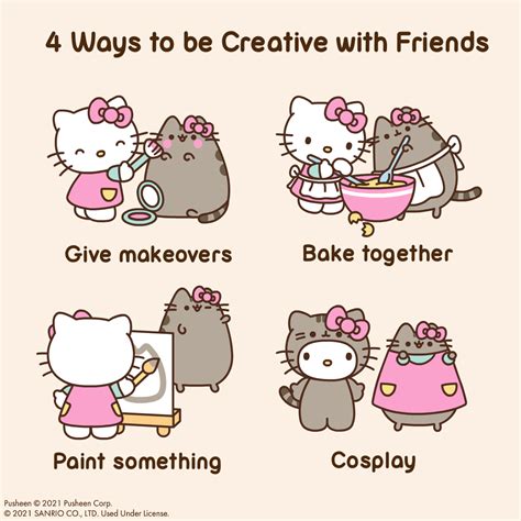 Pusheen Hello Kitty X Pusheen