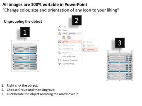 1 image of 3 servers for compute with applications running inside them