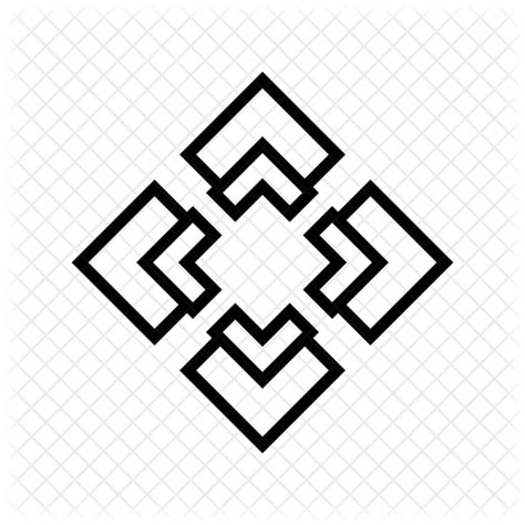 App Ui Arrow Icon Download In Line Style