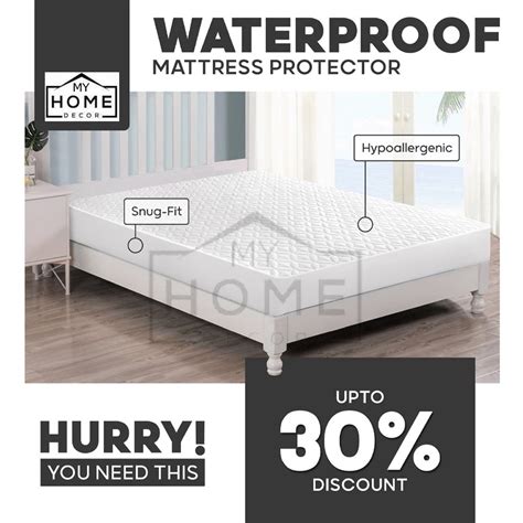 Waterproof Mattress Protector Quilted Myhomedecorpk